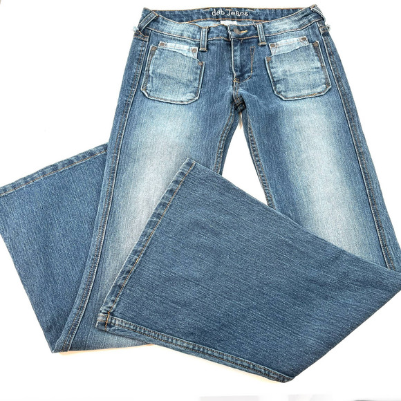 Vintage | Jeans | Vintage Y2k Deb Jeans Bell Bottom Flare Low Rise ...